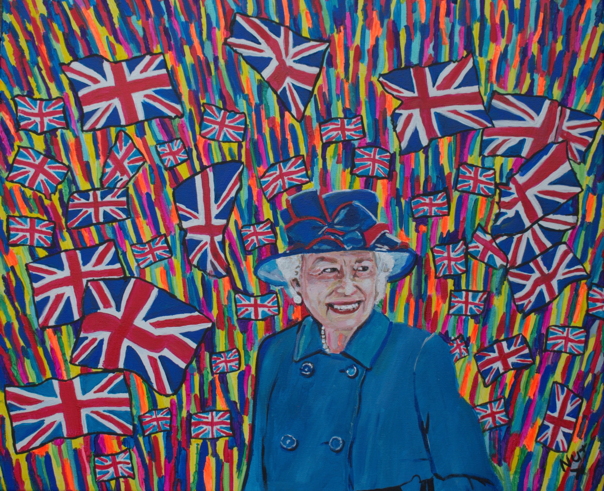 The Queen And The Royal Family Nut Nut Art